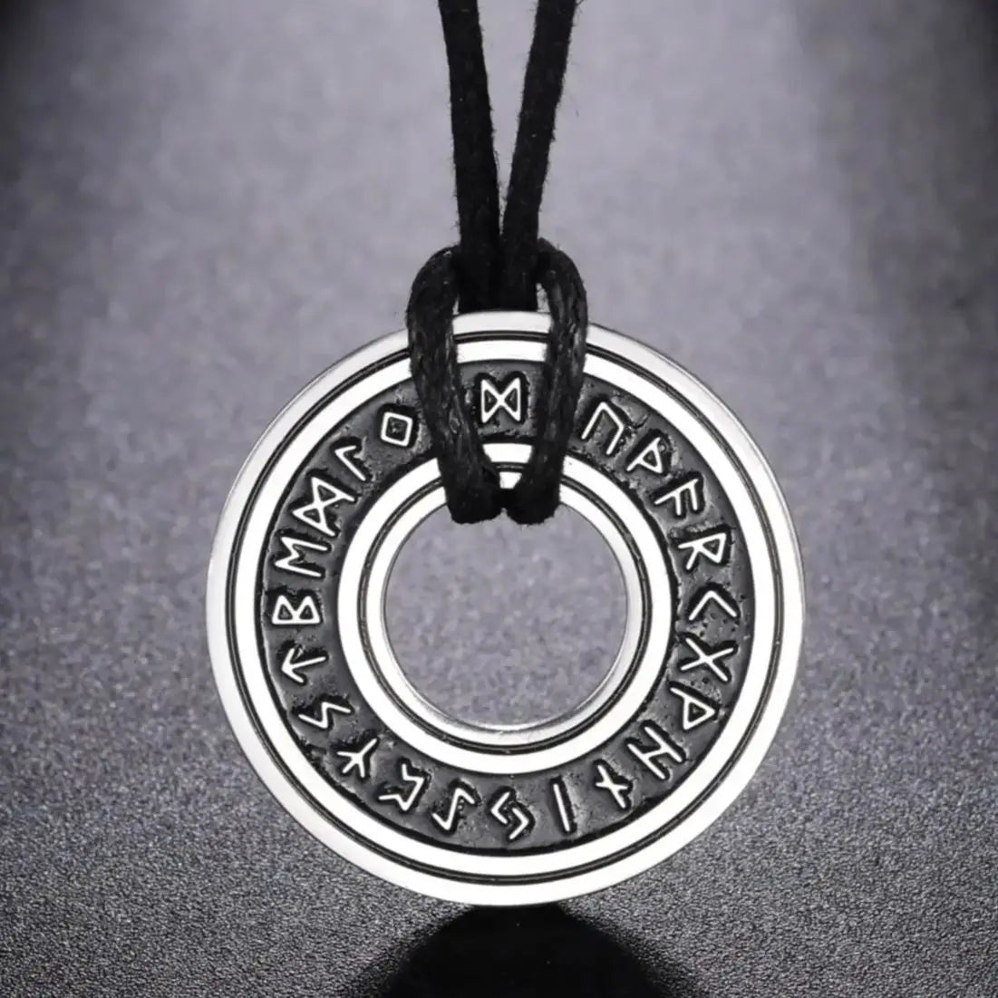 Viking Runes Necklace – Stainless Steel – My Ancient Relics
